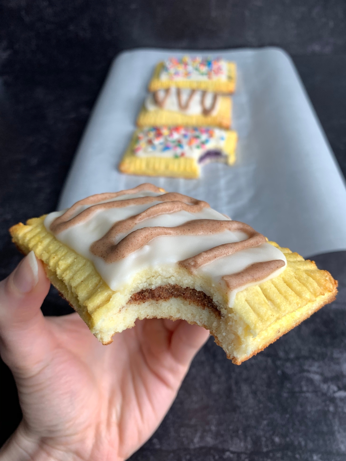 Keto Brown Sugar Cinnamon Pop-Tarts - Low Carb Brown Sugar Cinnamon!
