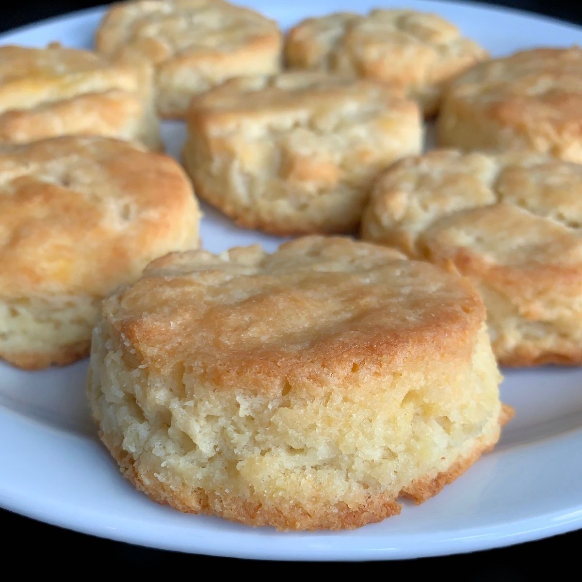The Best Keto Biscuits Recipe - Flaky, Buttery, Low Carb