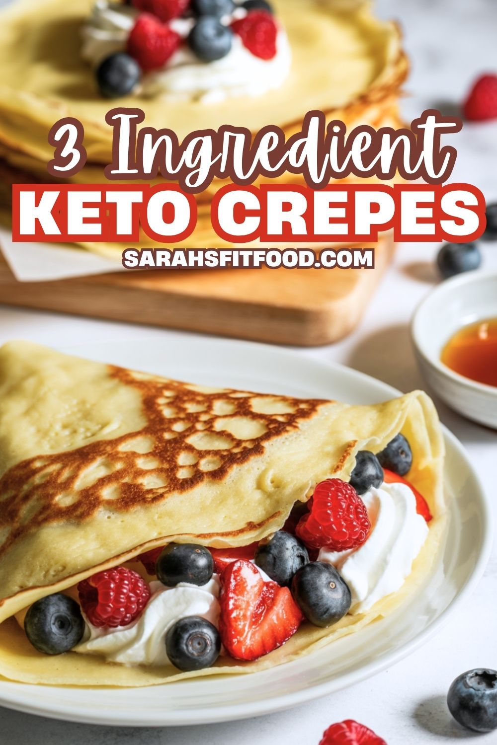 Keto Crepes Recipe - Just 3 Ingredients!